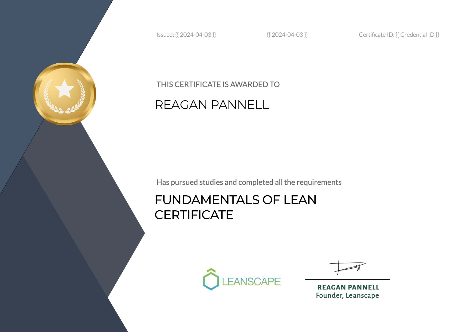 Leanscape | Business Transformation & Lean Six Sigma Training