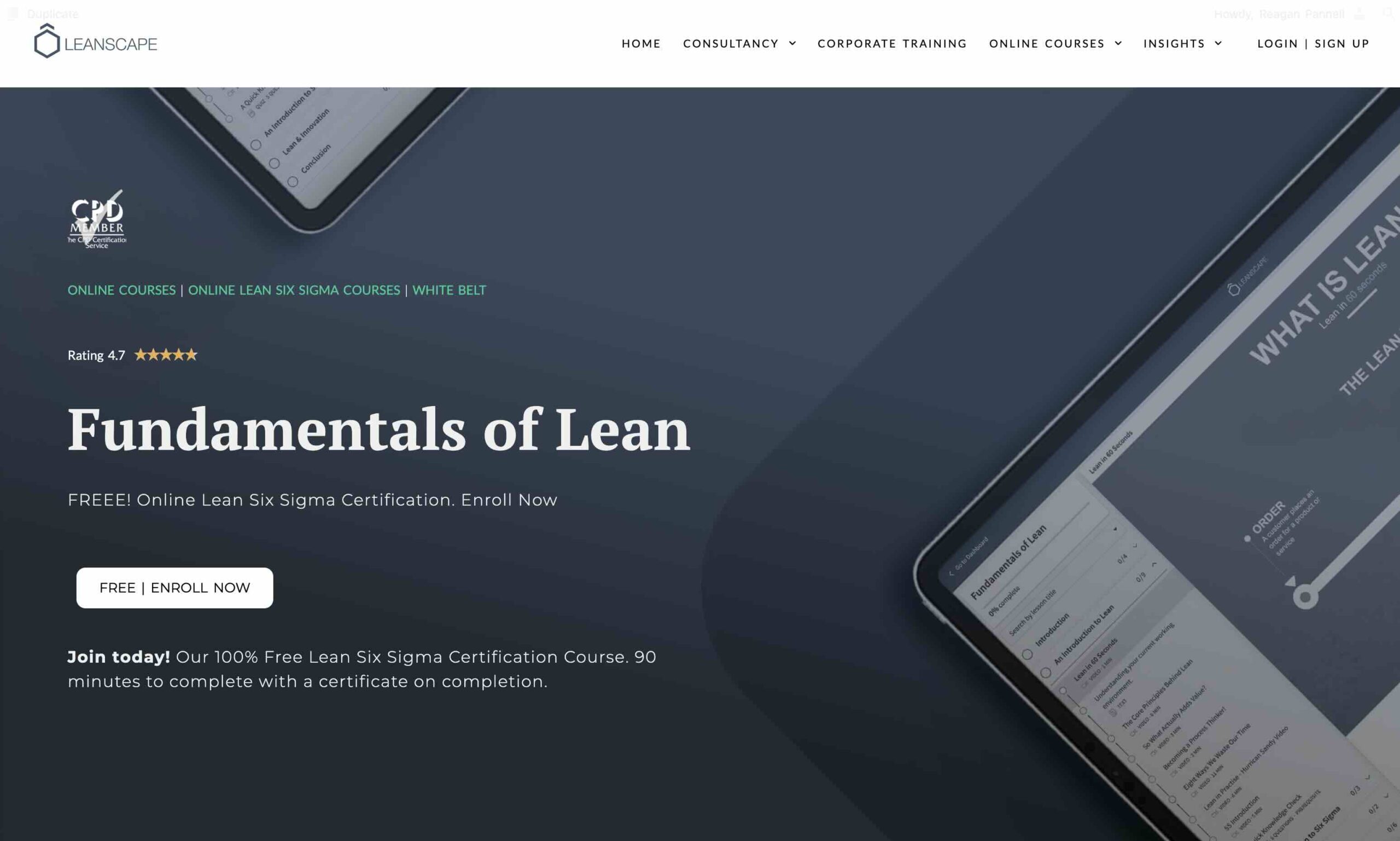 Leanscape | Business Transformation & Lean Six Sigma Training